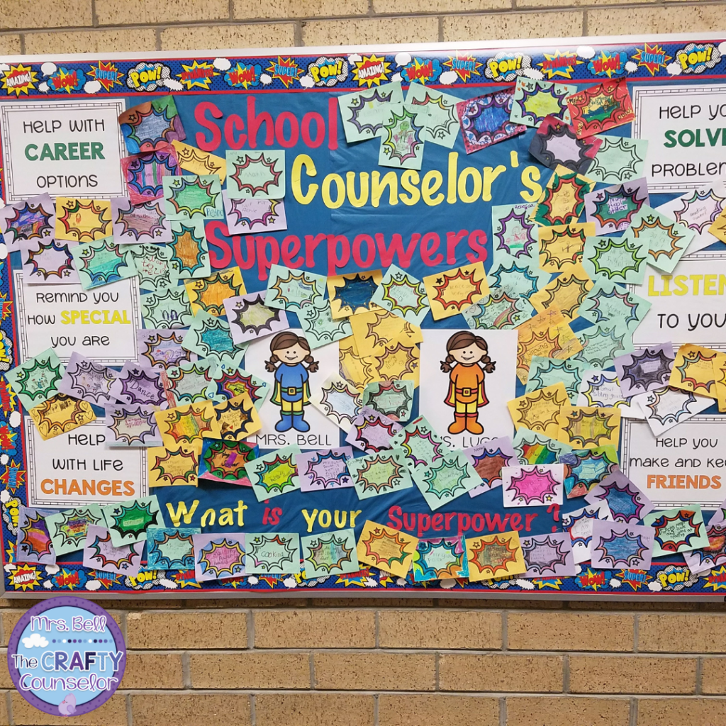 Putting A Superhero Twist On Your Meet The School Counselor Lesson ...