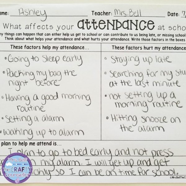 Student Attendance Intervention To Help Decrease Absenteeism And ...