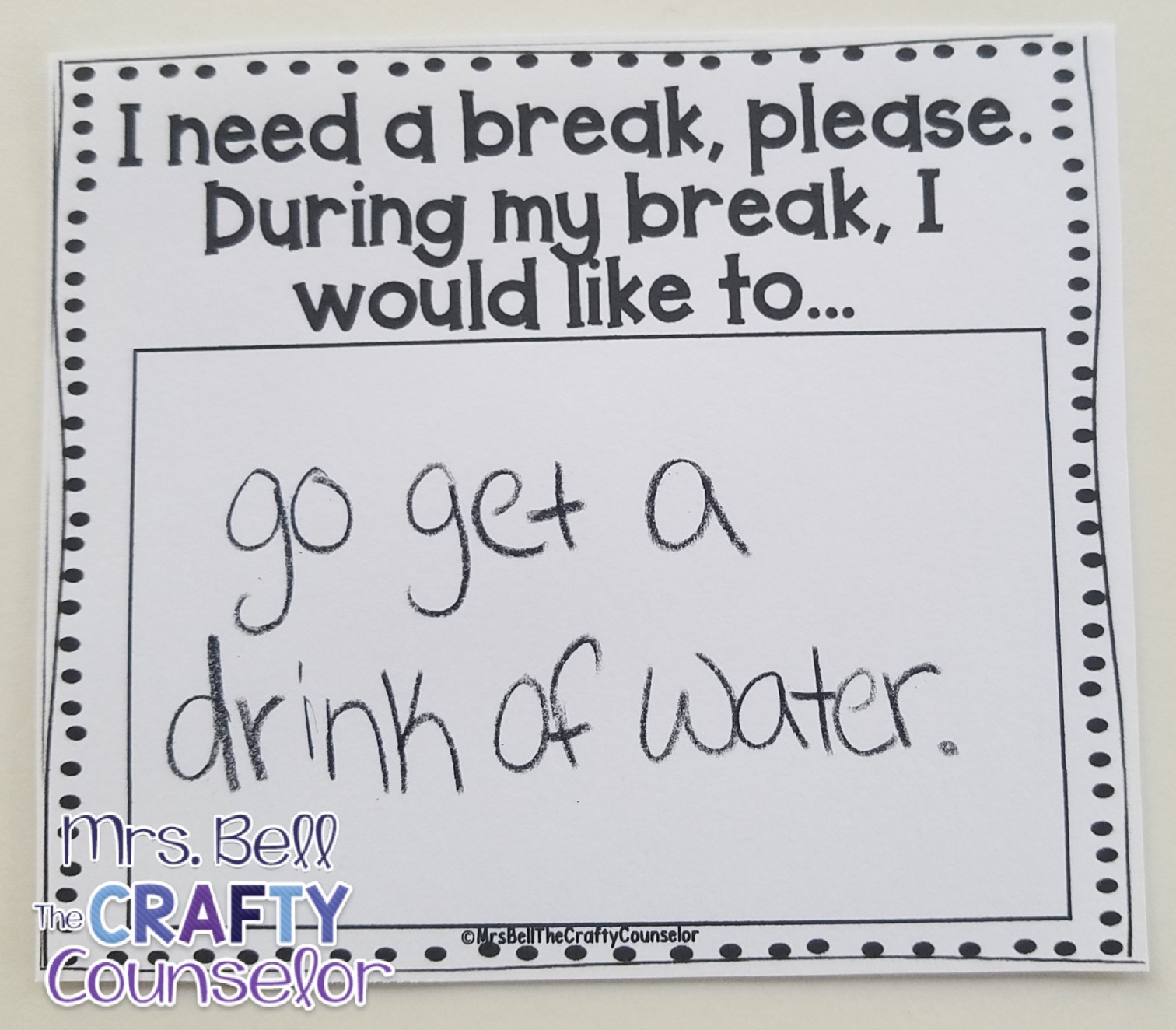 Calm Down Strategies Games - Mrs. Bell The Crafty Counselor