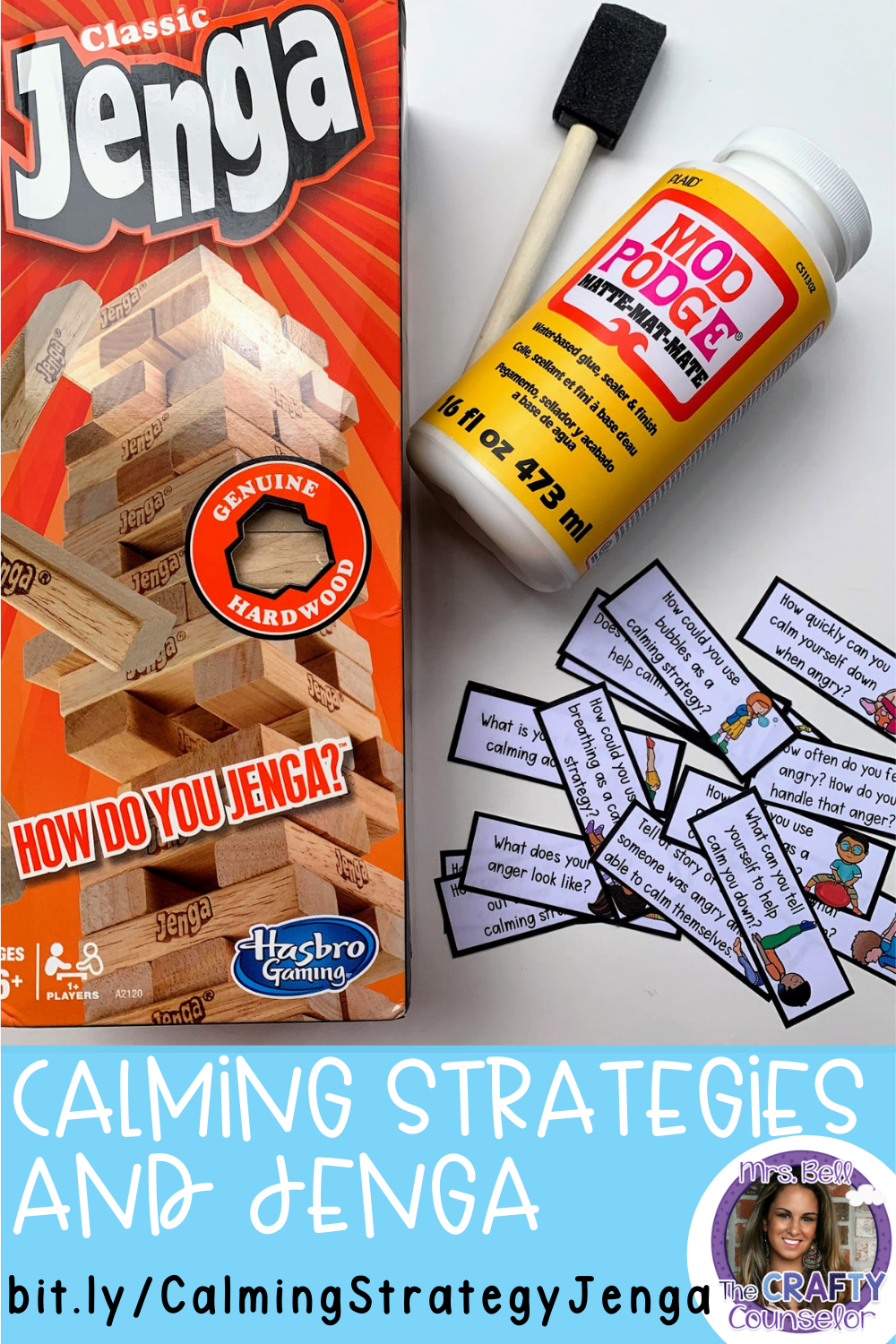 Jenga® Calming Strategies - Mrs. Bell The Crafty Counselor