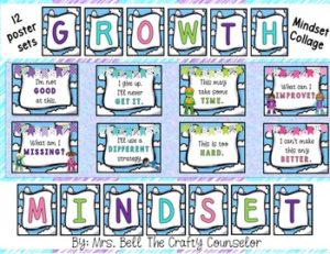 Superhero Growth Vs Fixed Mindset Posters For Elementary Students - Mrs ...