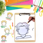 Identifying Feelings And Emotions | Face Trace Printer Friendly ...
