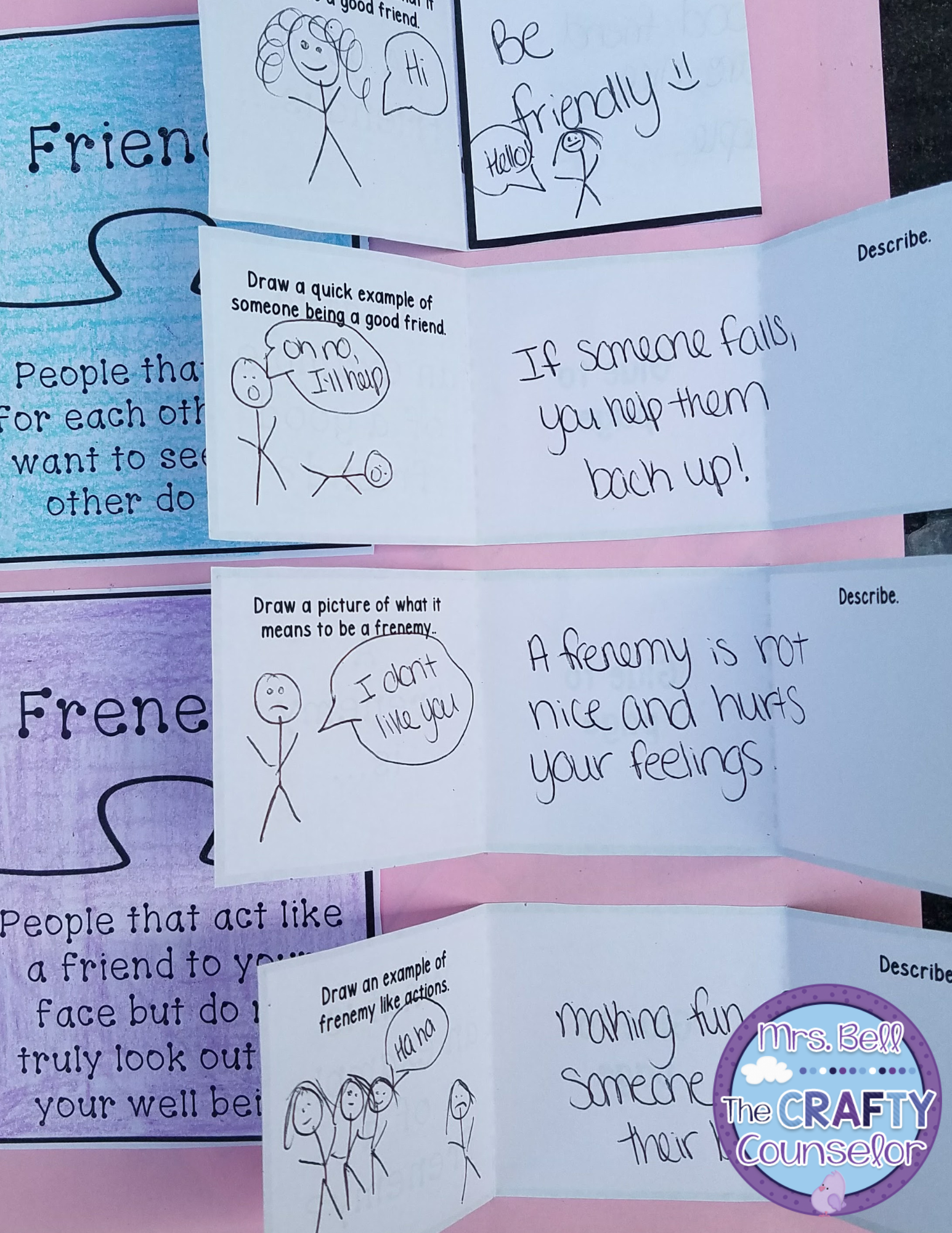 Frenemy Healthy Friendships Small Group Interactive Book - Mrs. Bell ...