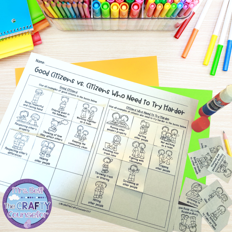 Being A Good Citizen Classroom Activities And Lesson Plans - Mrs. Bell ...