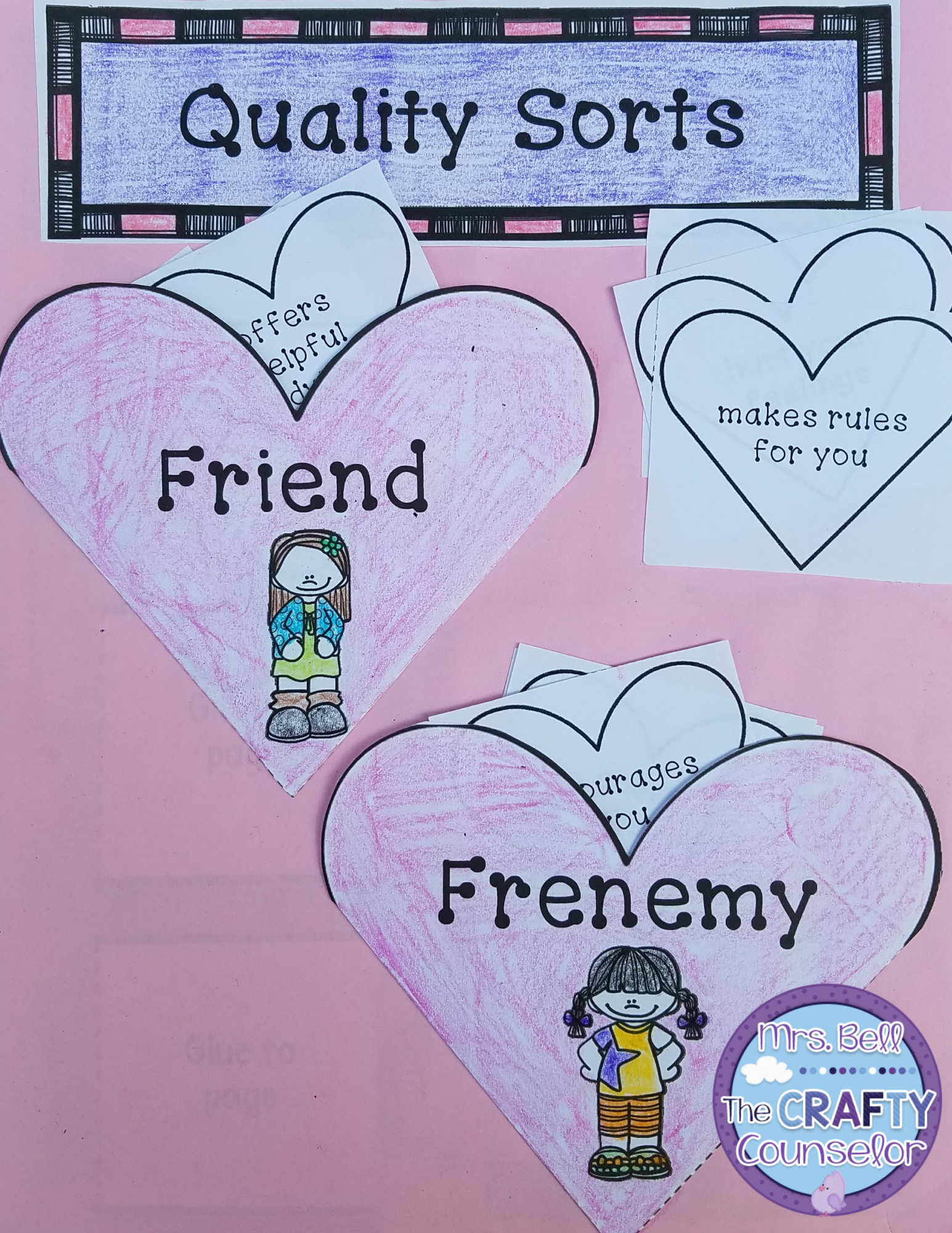 Frenemy Healthy Friendships Small Group Interactive Book - Mrs. Bell ...