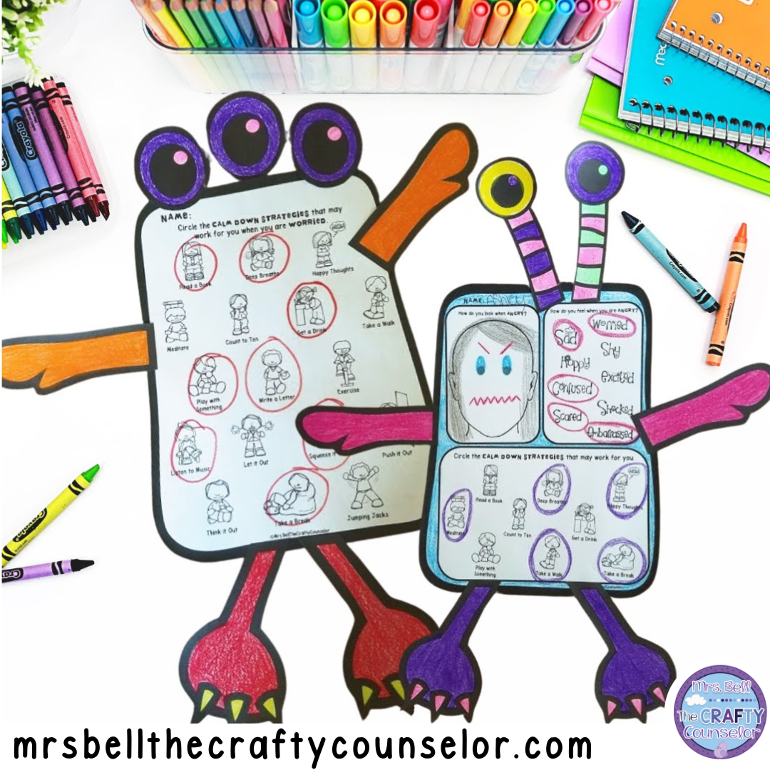 Using Anger And Worry Monsters For Emotional Regulation And Coping ...