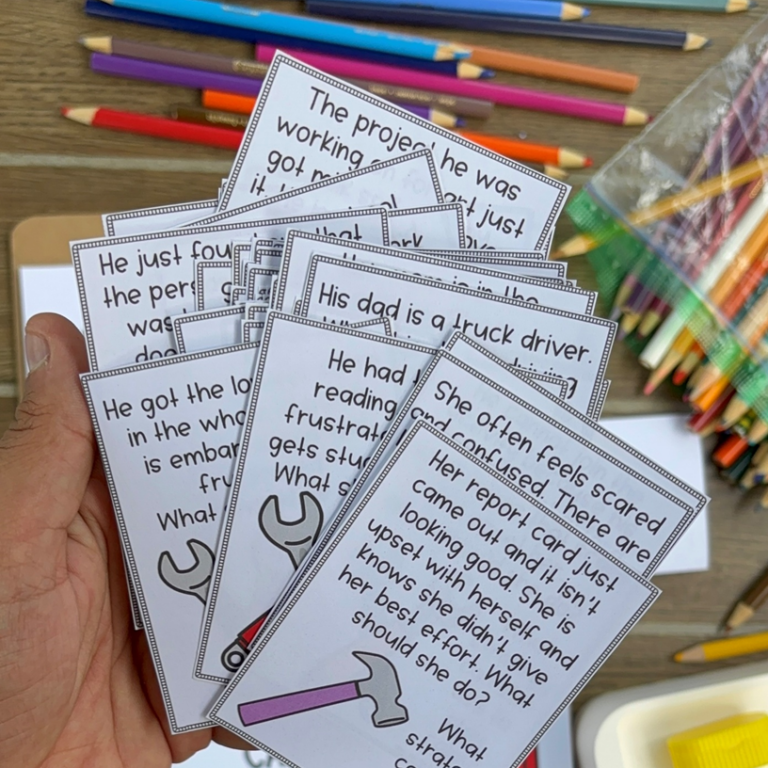 Calming Strategy Toolbox Craft – SEL Coping Skills Activity For Kids ...